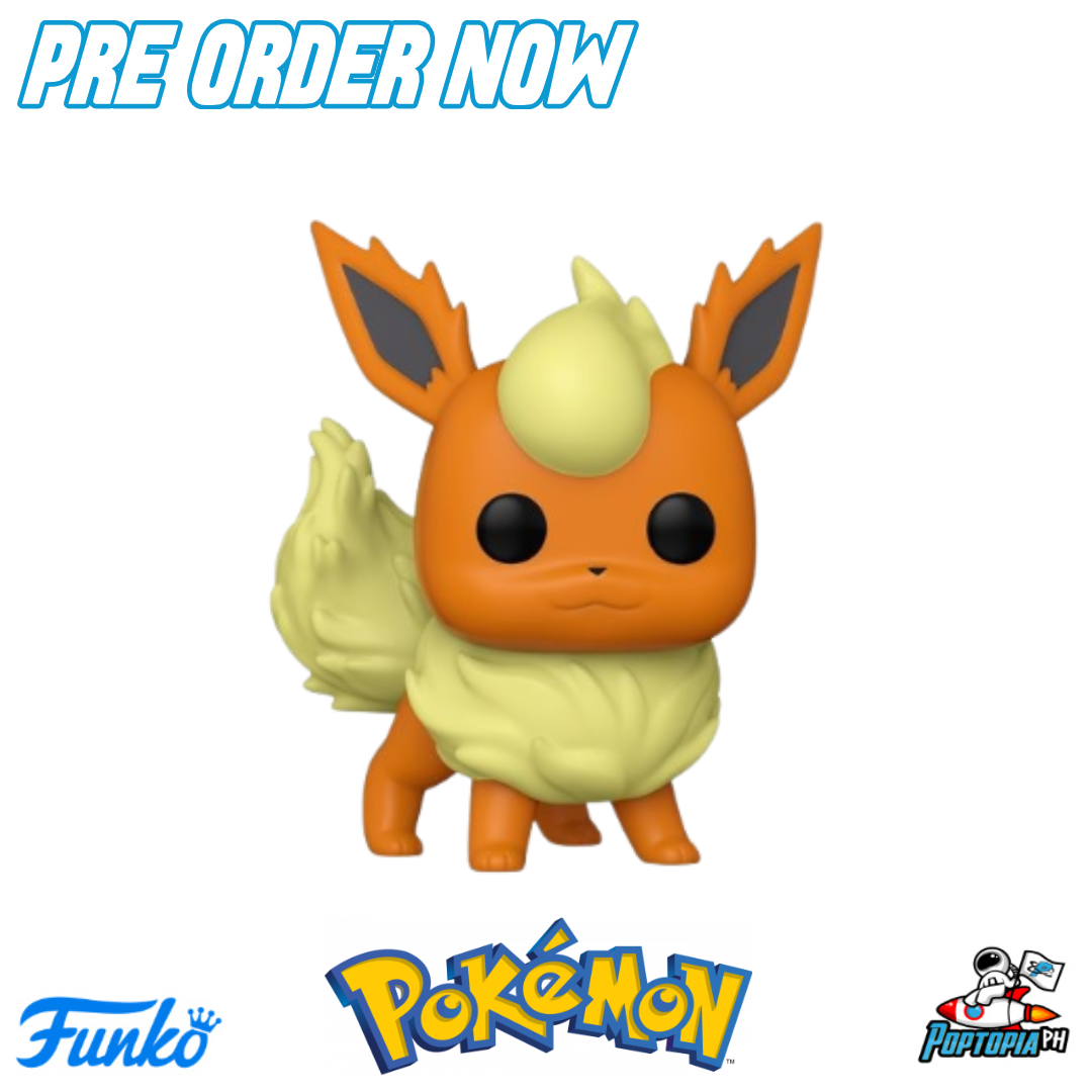 PRE ORDER Funko Pop! Pokemon Flareon #629 Restock – Poptopia PH