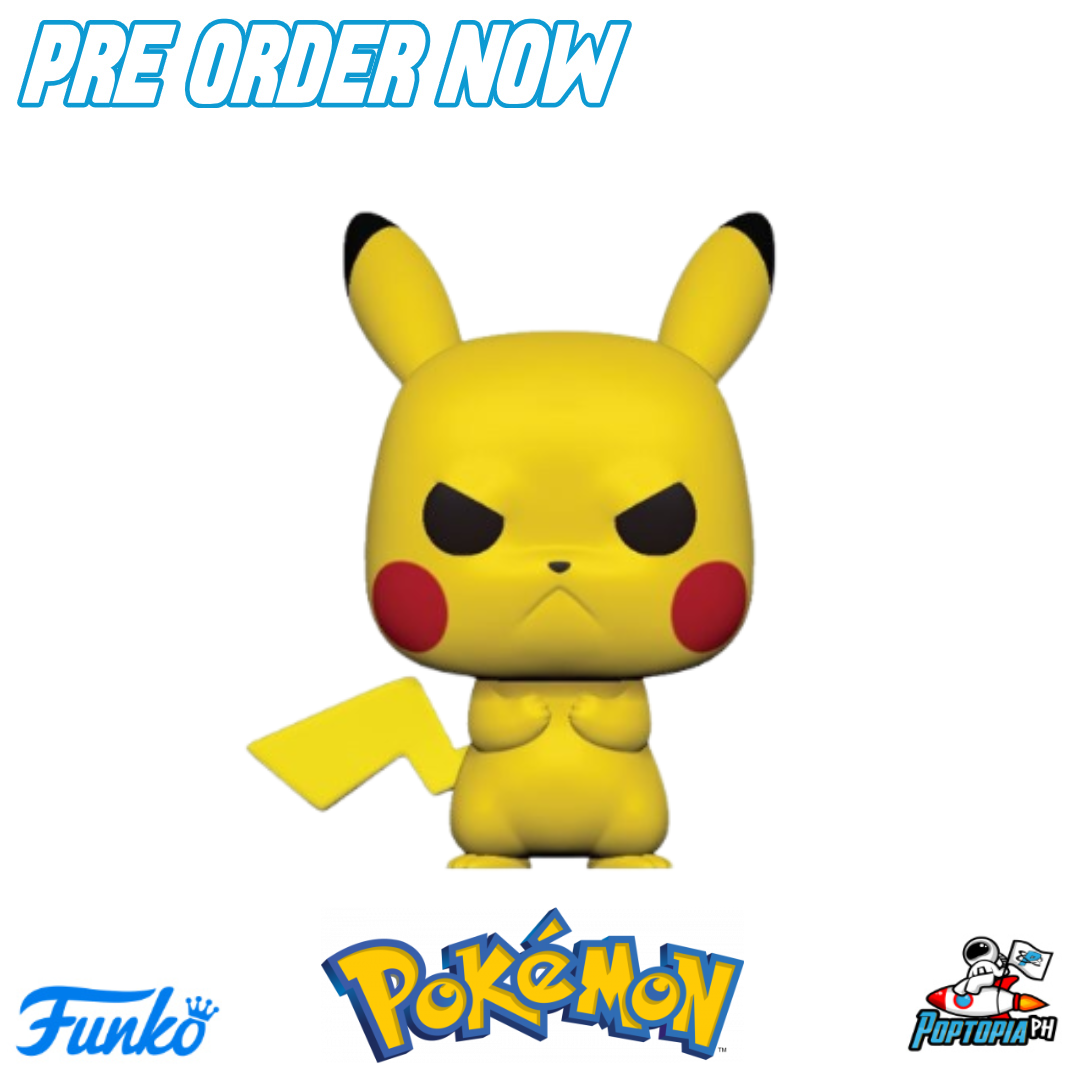 PRE ORDER Funko Pop! Pokemon Grumpy Pikachu #598 Restock – Poptopia PH