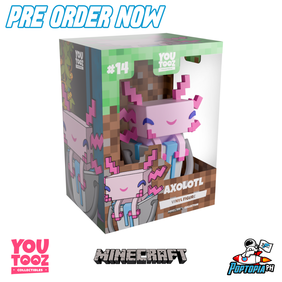 PRE ORDER Youtooz Minecraft Axolotl – Poptopia PH
