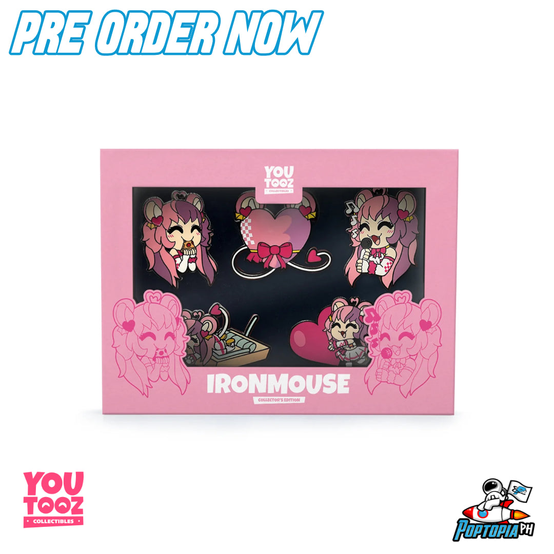 PRE ORDER Youtooz Ironmouse Pin Set – Poptopia PH