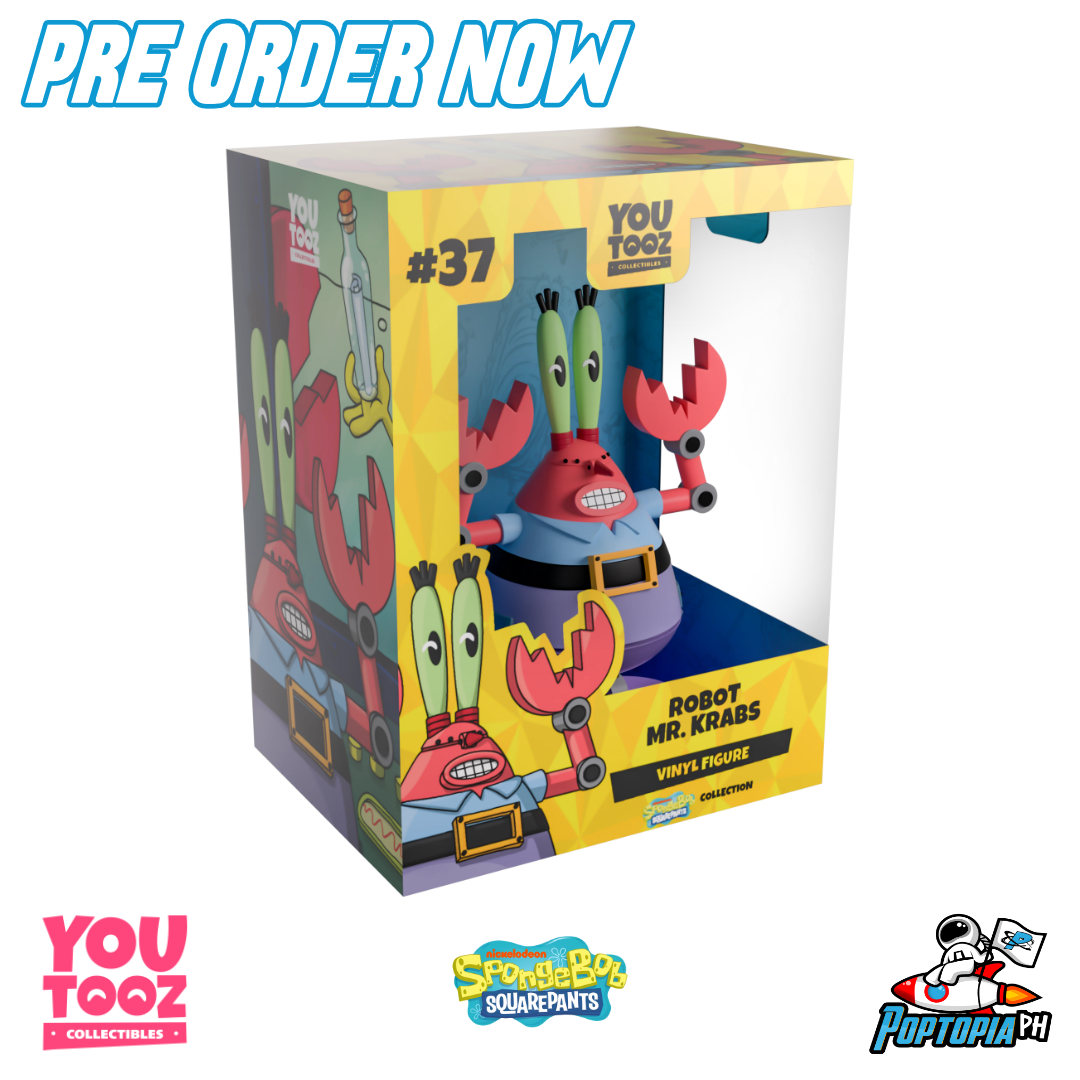 PRE ORDER Youtooz SpongeBob SquarePants Robot Mr. Krabs – Poptopia PH